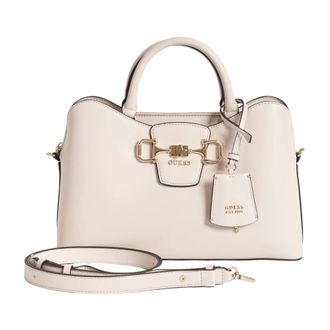 Guess Femme, Sacs, Gris, Taille: ONE Size Janie Satchel