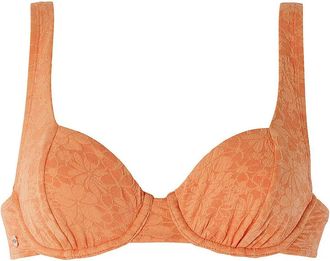 Brigitte Bardot Haut de maillot de bain balconnet orange N&eacute;r&eacute;ide