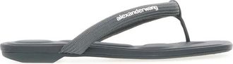Alexander Wang Femme, Chaussures, Gris, Taille: 39 EU Jenna Tubular Thong Sandal