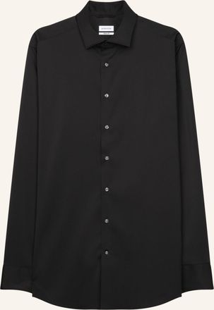 Seidensticker Seidensticker Performancehemd, Performance-Hemd Regular Fit schwarz