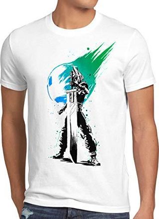 style3 Cloud Avalanche T-Shirt Homme Final VII Jeu de rôle, Taille:XXL
