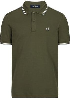 Fred Perry Polo &agrave; logo brod&eacute; en coton piqu&eacute;
