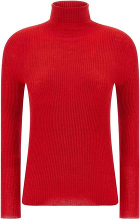 Fabiana Filippi Rundhalspullover - Rot