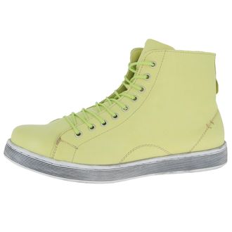 Andrea Conti Damen High Top Sneaker, New Lemon, 38 EU