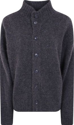 FILIPPO DE LAURENTIIS Round Neck Cardigan Sweater