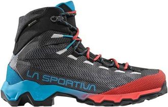 La Sportiva Femme Aequilibrium Hike GTX Chaussures, Carbon-Malibu Blue, 39