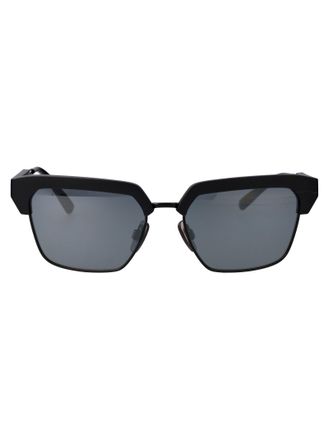 Dolce & Gabbana 0DG6185 Matte Black Injected Sunglasses - Black