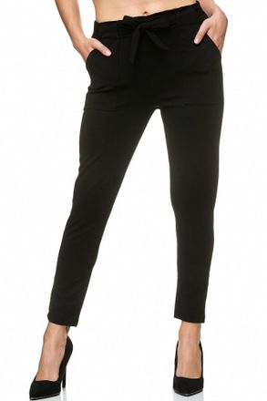 Elara Damen Stretch Hose Slim Fit Chunkyrayan 7722 Black 36/S
