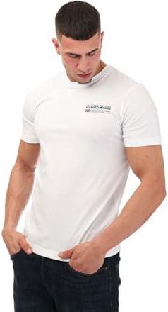Napapijri T-SHIRT MANICHE CORTE UOMO BIANCO