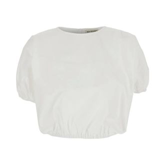 Roy Rogers Femme, Blouses et Chemises, Blanc, Taille: 38 FR Shirt Puff