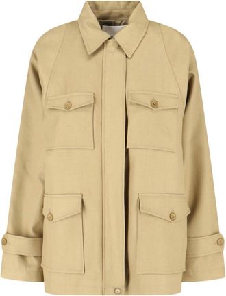 Frankie Shop Jacke Kn&ouml;pfe Keia