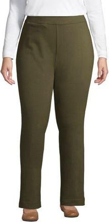 Lands End Starfish Pant Stretch-Freizeithose, Damen, Gr&ouml;&szlig;e:52-54 plus, Gr&uuml;n, Baumwoll-Mischung, by Lands End