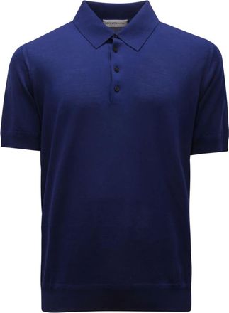 Goes Botanical Goes Botanical - Polo 402 3342 - Homme - Tops - Bleu - Taille: XL