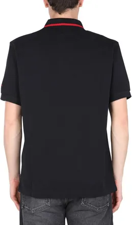 Fred Perry Regular Fit Cotton Polo Shirt - Black