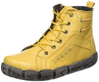 Andrea Conti Bottes pour Femme Basket, Ocre, 37 EU