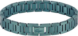 Lacoste Gliederarmband für Herren Kollektion METROPOLE mit Edelstahl Und Grünem Plattieren - 2040420