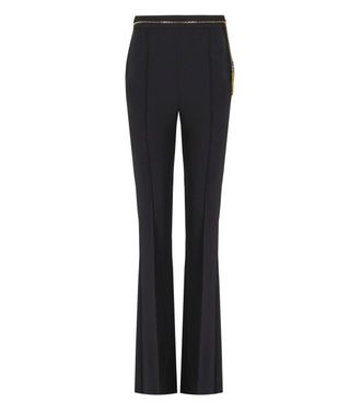 Elisabetta Franchi PANTALON FLARE NOIR ELISABETTA FRANCHI