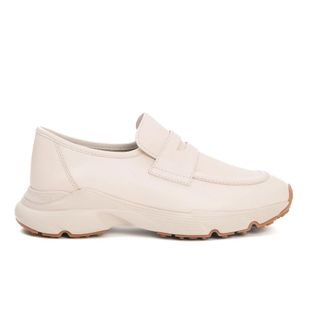 Tod's Wei&szlig;e Lederslipper f&uuml;r Frauen - - Shoes - Damen - Wei&szlig; - 41 EU