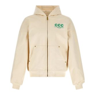 Willy Chavarria Juggernaut Workwear Hoodie - - Sweatshirts & Hoodies - Herren - Beige - S