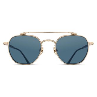 Matsuda Lunettes de soleil M3148 &agrave; clip-on - unisex - Accessoires - Jaune - Taille: 48 MM
