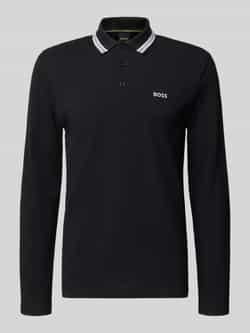 HUGO BOSS Regular Fit Poloshirt aus reiner Baumwolle Modell PLISY