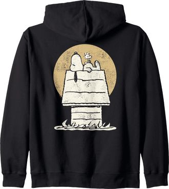 Peanuts Snoopy Woodstock Hundehütte Kapuzenjacke