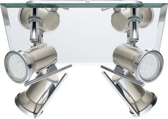 Eglo 31267 Deckenstrahler, Stahl, GU10, bunt