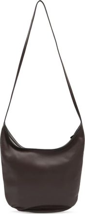 The Row Umh&auml;ngetasche aus Leder - Braun