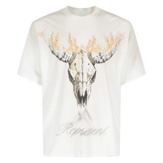 Represent British Cowboys T-shirt - - Tops - Herren - Beige - L