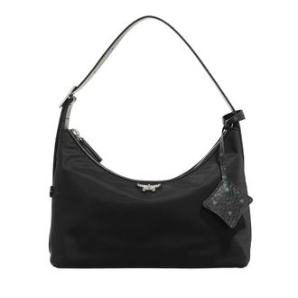 MCM Hobo Bags - Aren Fbr Hobo Sml Bk, One Size - Gr. unisize - in Schwarz - f&uuml;r Damen