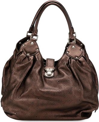 Louis Vuitton Hobo Bags - Monogram Mahina XL - Gr. unisize - in Braun - f&uuml;r Damen