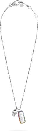 Philipp Plein Halskette - Halskette Plein Tag - Gr. unisize - in Silber - f&uuml;r Damen