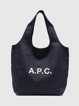 A.P.C. Sac Cabas A. P.C. Femme couleur Indigo
