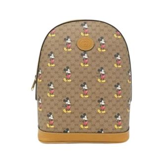 Gucci Pre-owned GG Supreme Rucksack - - Pre-owned - Damen - Braun - ONE SIZE