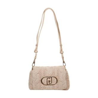 Liu Jo Beige Crossbody Tasche mit Geflochtenem Muster - - Bags - Damen - Beige - ONE SIZE