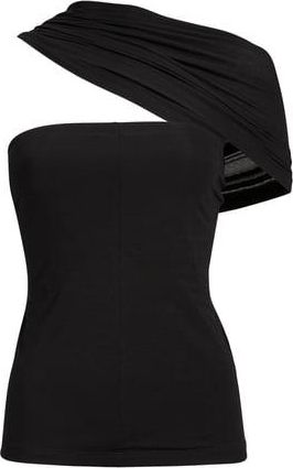 Helmut Lang Top bustier drap&eacute;
