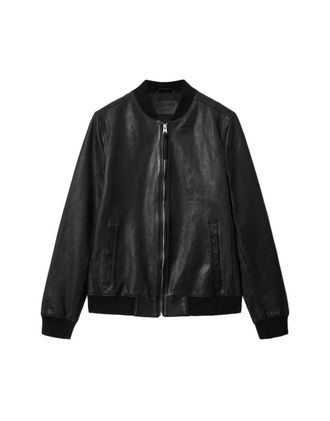 AllSaints Morten - Bomberjacke in Schwarz