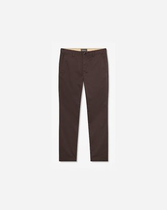 Timberland Claremont Chinohose aus Twill mit schmalem Bein f&uuml;r Herren in Dunkelbraun, Herren, Braun, Gr&ouml;&szlig;e