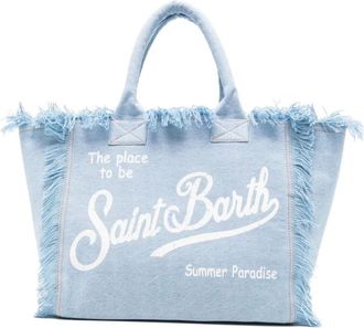 MC2 Saint Barth Femme, Sacs, Bleu, Taille: ONE Size Vanity Tote