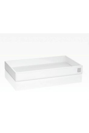 Joop Tablett, Wei&szlig;, Kunststoff, rechteckig, 28x3.5x15 cm, Tischkultur & Servieren, Tabletts