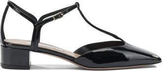 Aquazzura Hohe Schuhe - Black Slingback Pumps With Adjustable Buckle - Gr. 37,5 (EU) - in Schwarz - f&uuml;r Damen