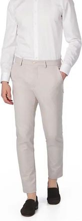 HUGO BOSS Herren Hose grau Baumwoll-Stretch