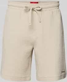 HUGO BOSS Regular Fit Sweatshorts aus Baumwoll-Mix Modell AUSTIN