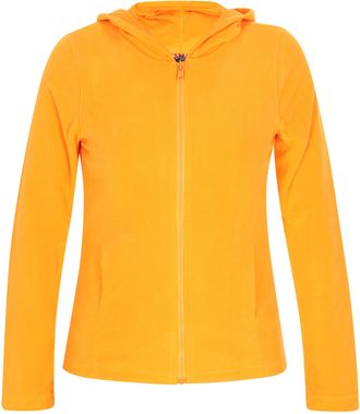 Mymo Fleecejacke Damen h&ouml;llisch orange