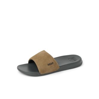 Reef Herren ONE Slide Schiebe-Sandalen, Grey/TAN, 40 EU,Fashion Casual