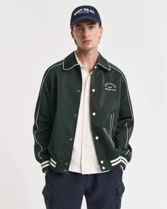 GANT Herren Sport Club Varsity Jacke (XXXL) TARTAN Grün