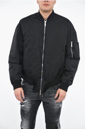 Dsquared2 Printed Bomber ON THE WAVE with Zip Detail size 46