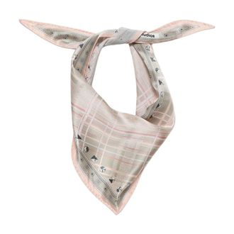 Acne Studios Karierter Seiden-Bandana - - Accessories - Damen - Mehrfarbig - ONE SIZE