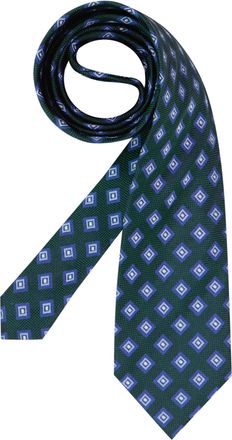 Eton Herren Krawatte grün Gemustert,Bunt