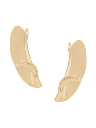 Annelise Michelson Kleine Ohrringe in verdrehter Optik - Gold